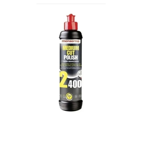 MENZERNA - 2400 MEDIUM CUT POLISH x 250 ML » La Barberia del Automotor